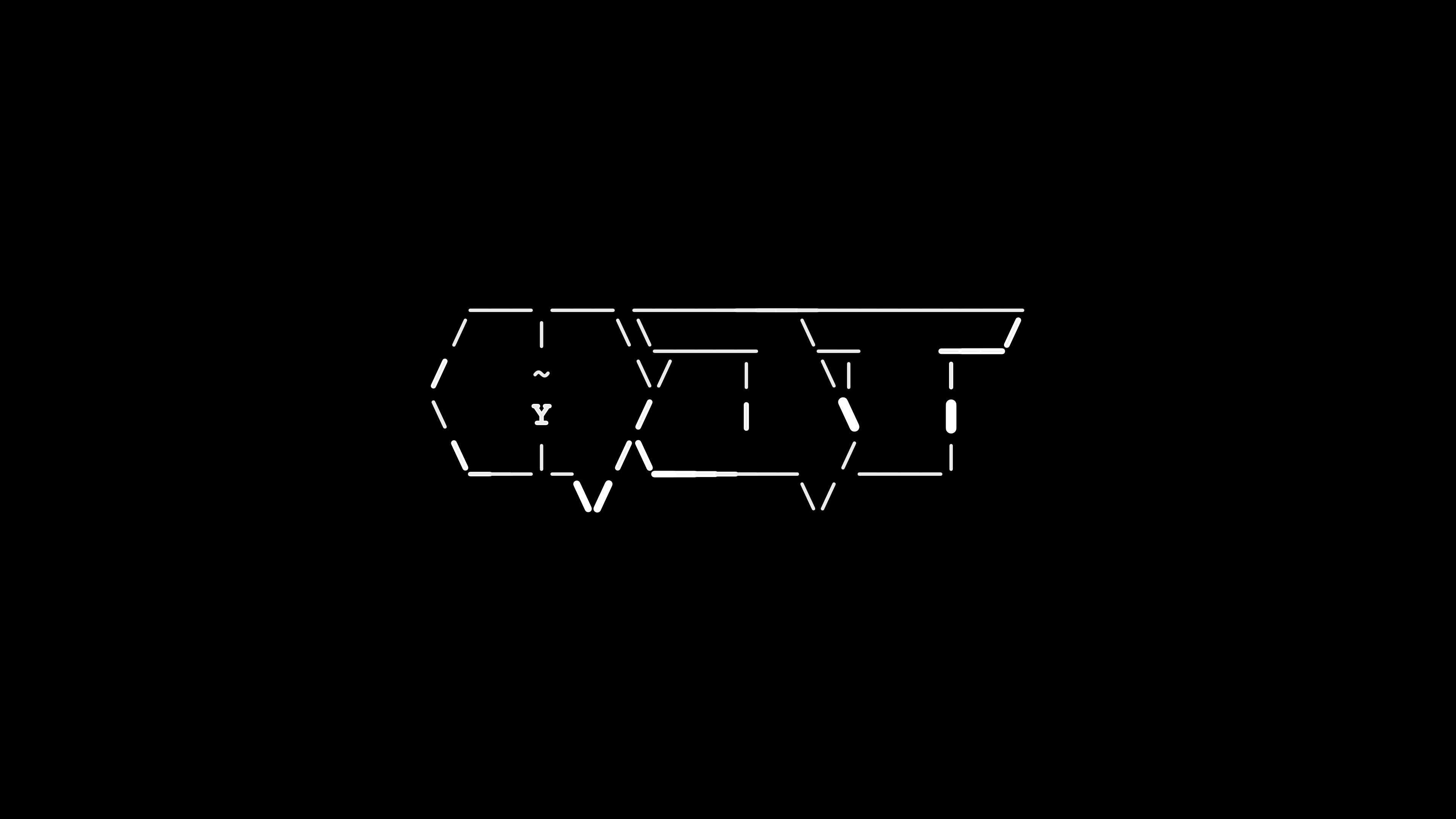 Hot Ascii Animation Loop On Black Background Ascii Code Art Symbols Typewriter In And Out