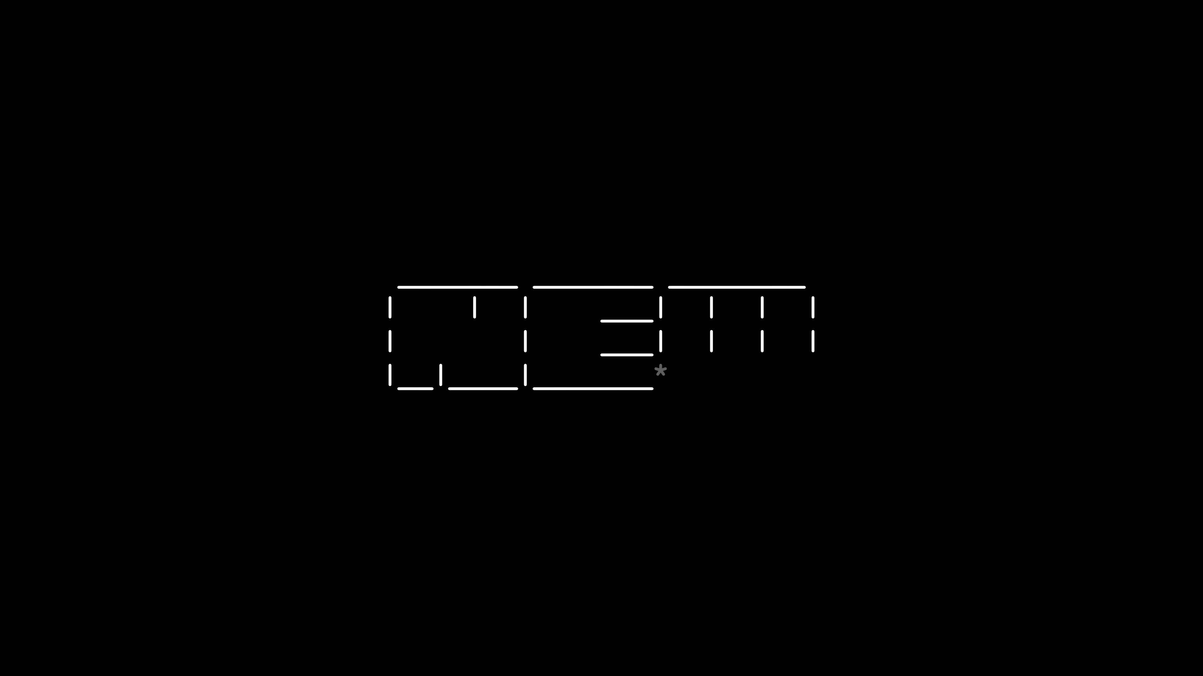 New Ascii Animation Loop On Black Background Ascii Code Art Symbols Typewriter In And Out
