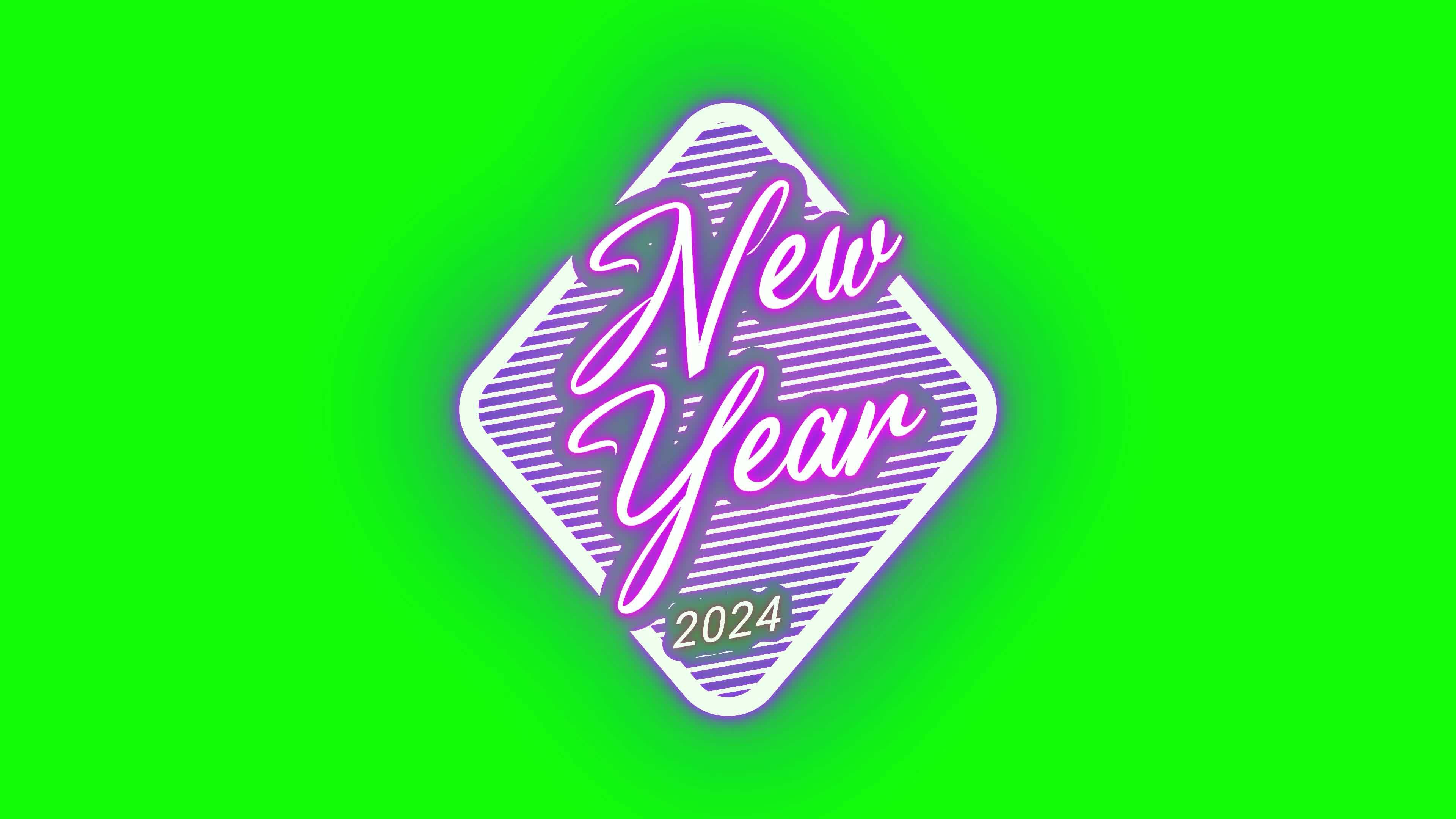 Happy New Year animation 35543076 Stock Video at Vecteezy