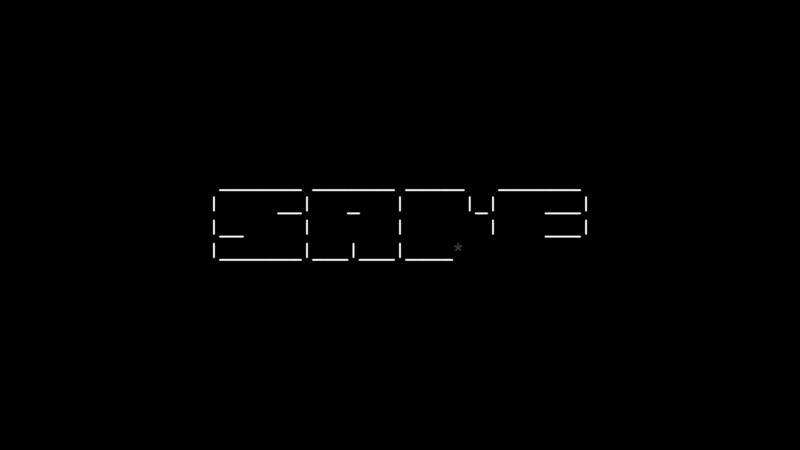 Sale Ascii Animation Loop On Black Background Ascii Code Art Symbols Typewriter In And Out