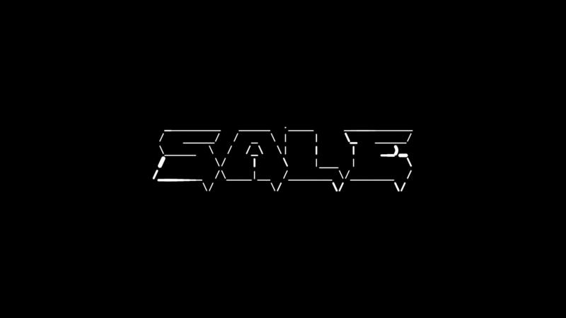 Sale Ascii Animation On Black Background Ascii Art Code Symbols With Shining And Glittering