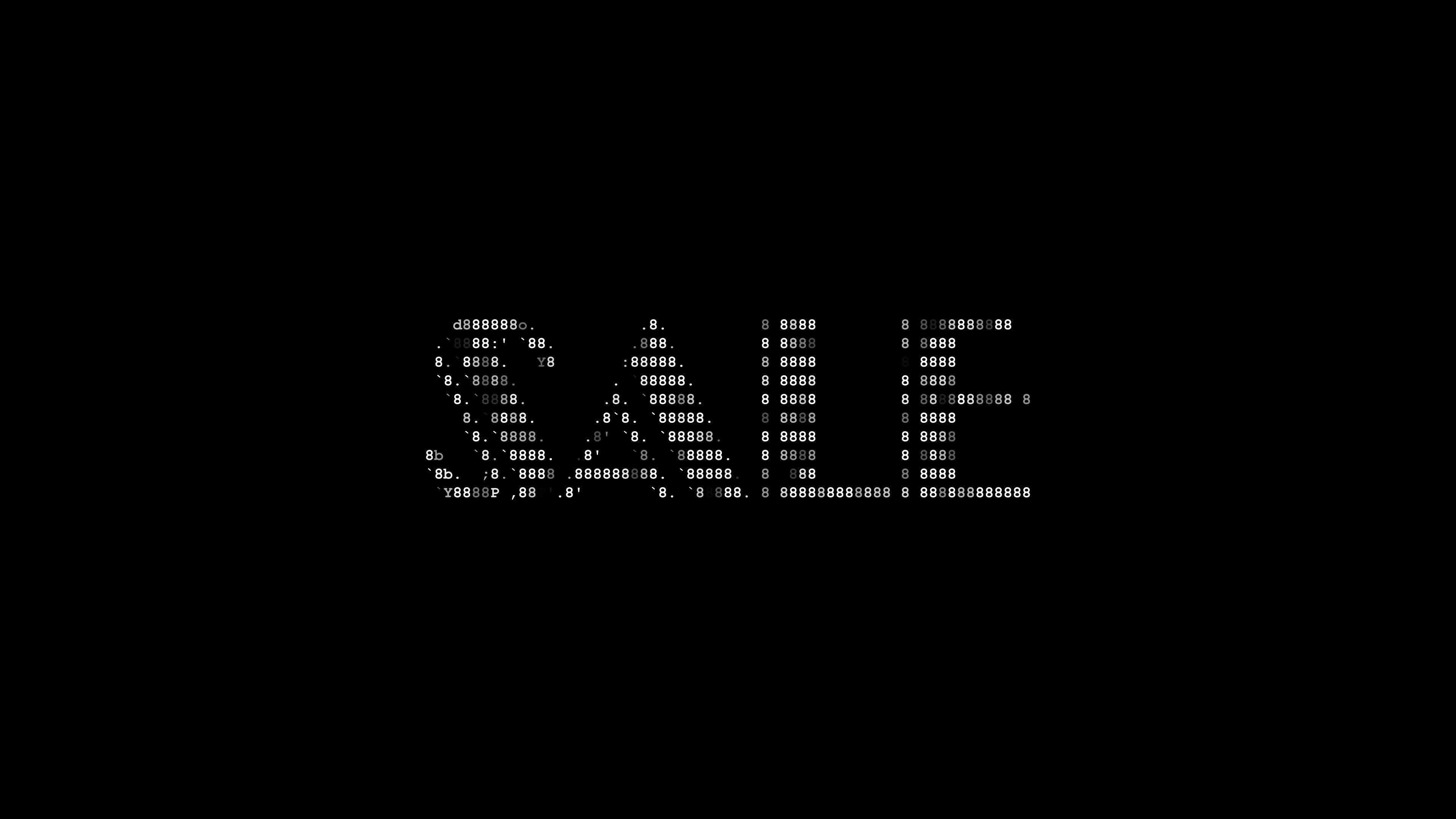 Sale Ascii Animation Loop On Black Background Ascii Code Art Symbols Typewriter In And Out