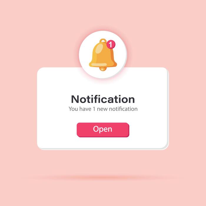 Notification Vector Art, Icons, and Graphics for Free Download