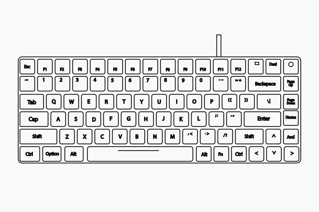 Keyboard Layout Vector Art, Icons, and Graphics for Free Download