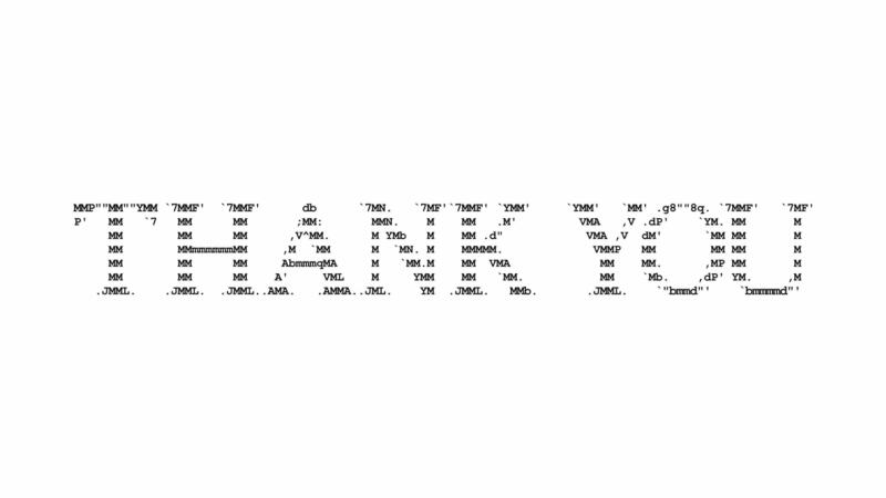 Thank You Ascii Animation Loop On White Background Ascii Code Art Symbols Typewriter In And Out