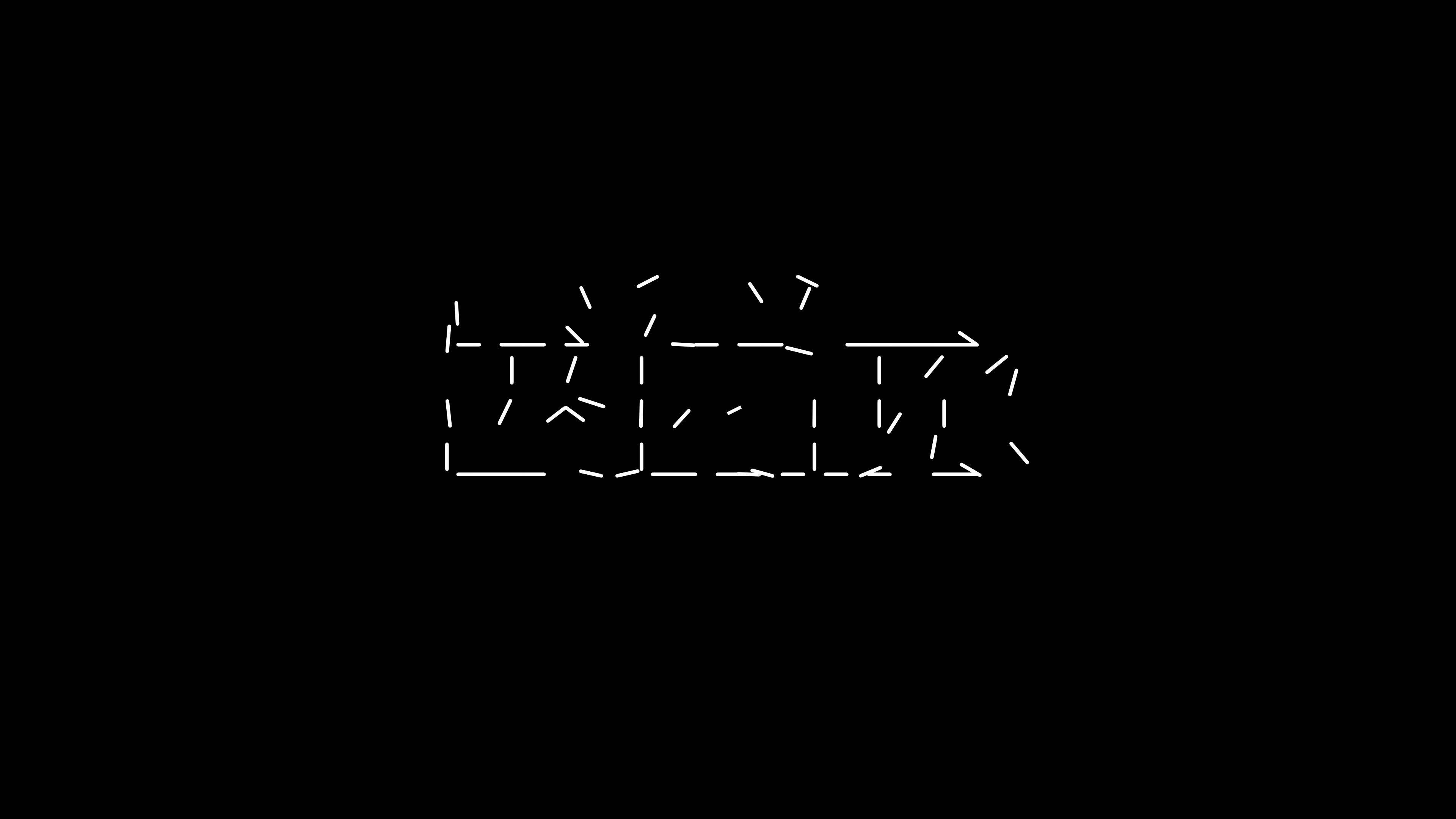 Wow Ascii Animation Loop On Black Background Ascii Code Art Symbols Typewriter In And Out