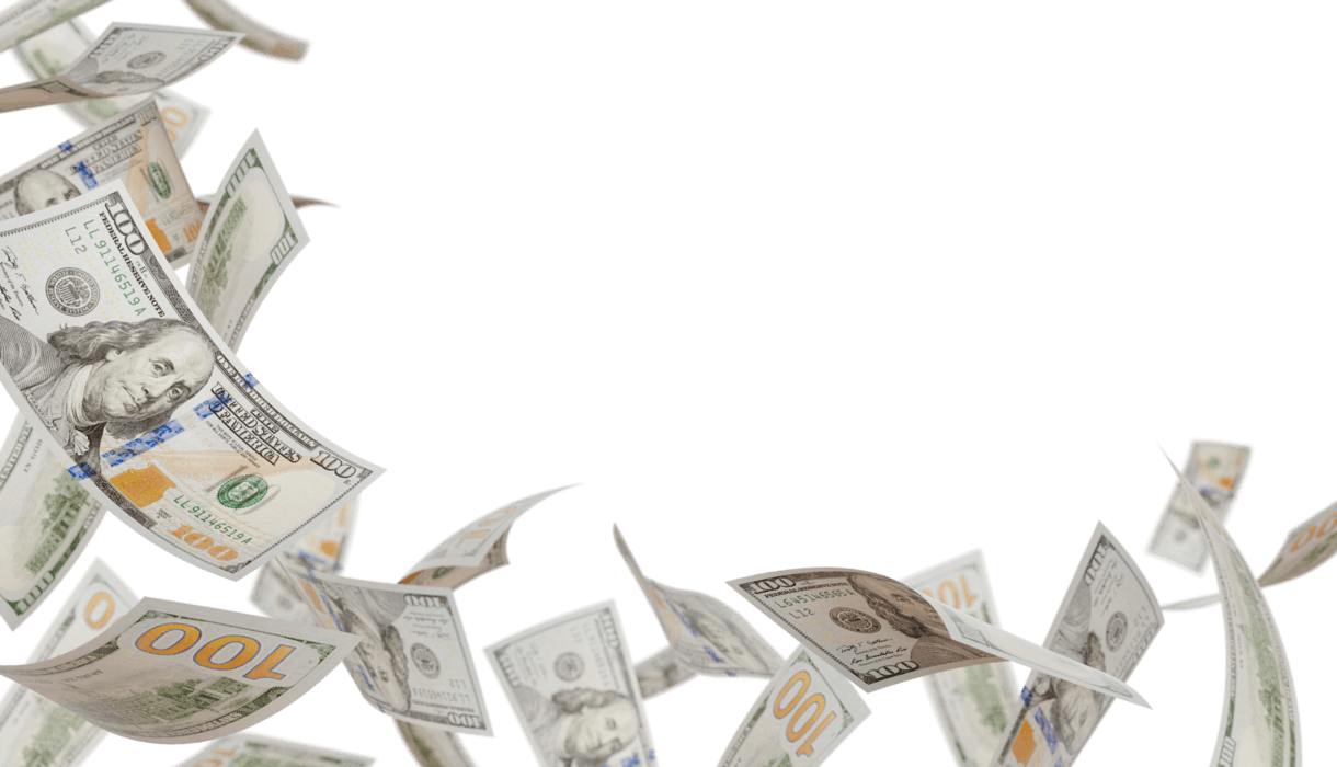 100 Dollar Bills PNGs for Free Download