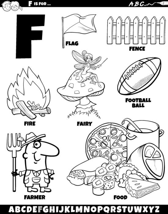 f articulation coloring pages