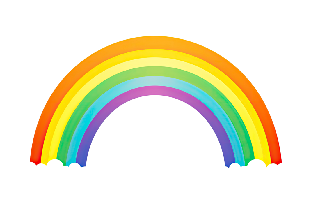 Rainbow Transparent Background PNGs for Free Download