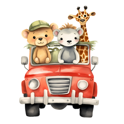 Safari Animals PNGs for Free Download