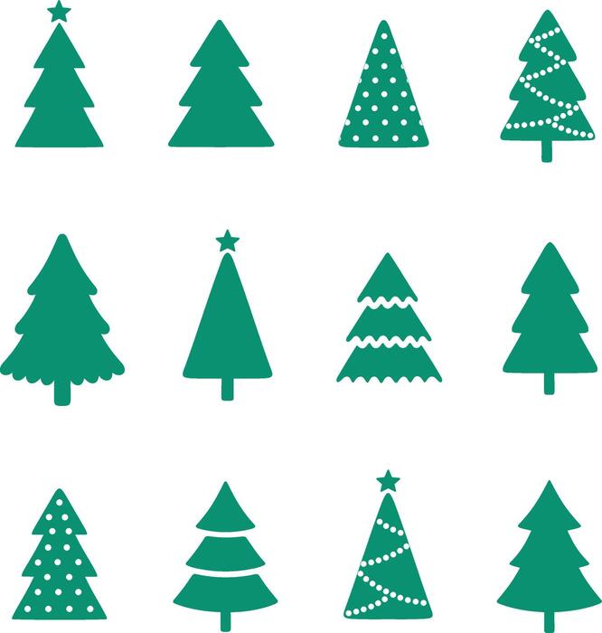 Page 4 | Christmas Tree Art Vector Art, Icons, and Graphics for Free ...