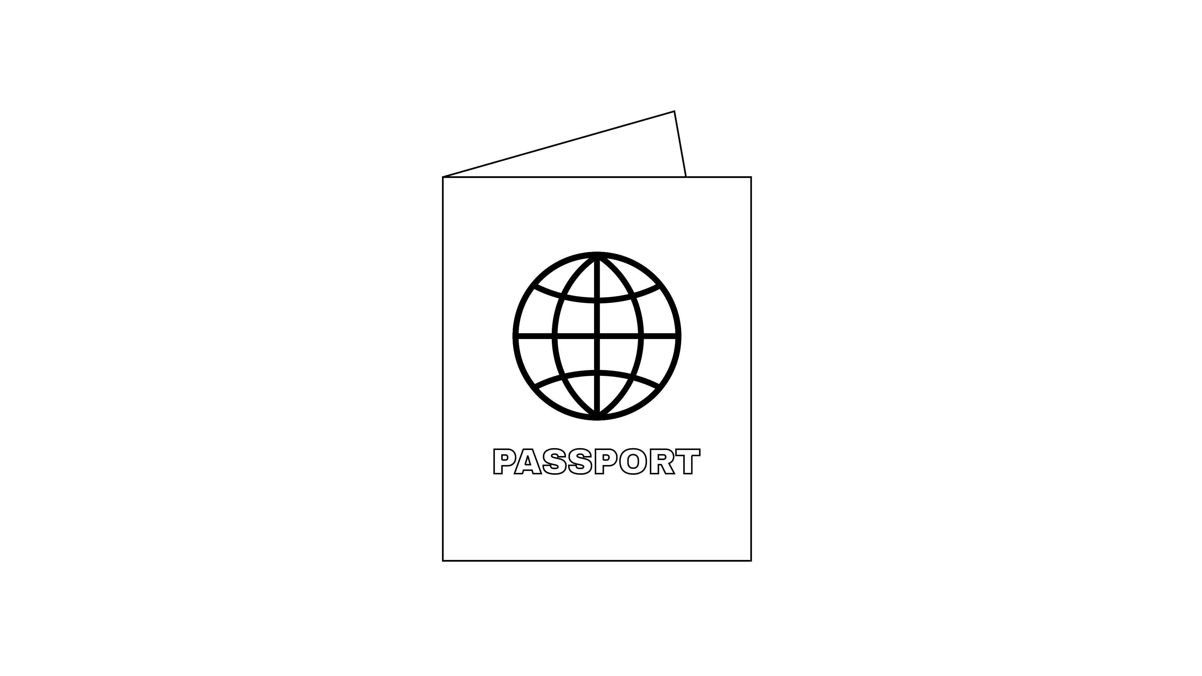 Animated Sketch Of Passport Book Icon 35616332 Stock Video At Vecteezy