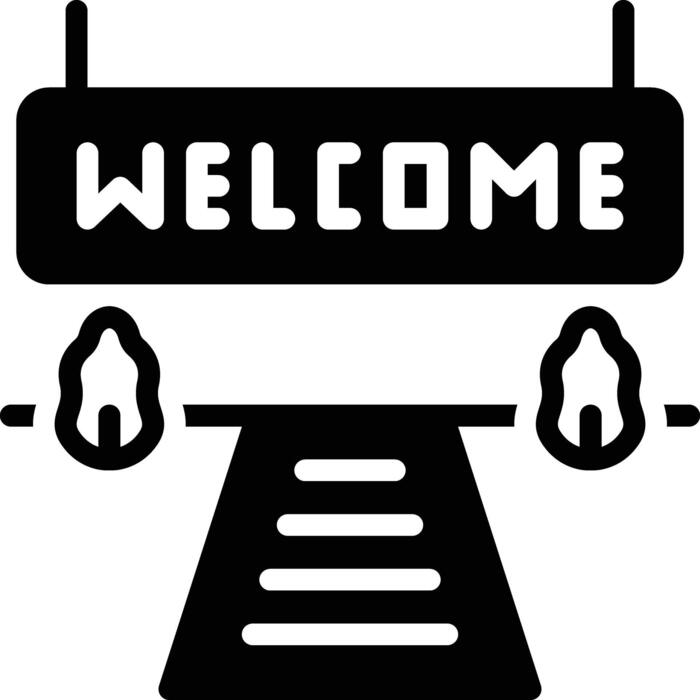 Welcome Stand Vector Art, Icons, and Graphics for Free Download
