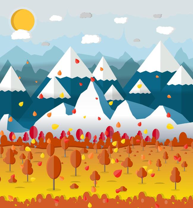 Colorful Landscape Vector Art, Icons, and Graphics for Free Download