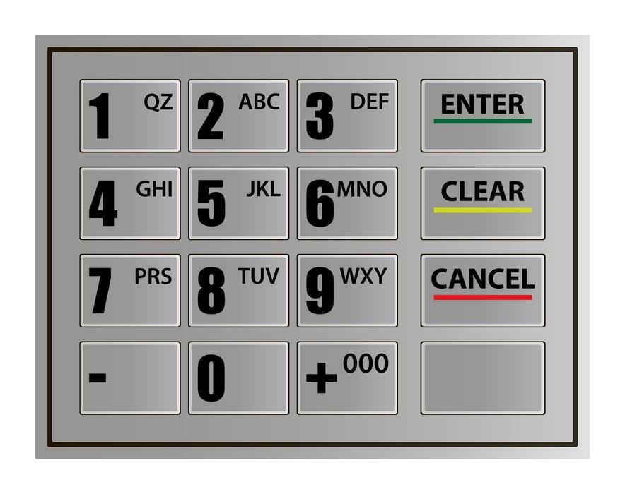 Keypad Vector Art, Icons, and Graphics for Free Download