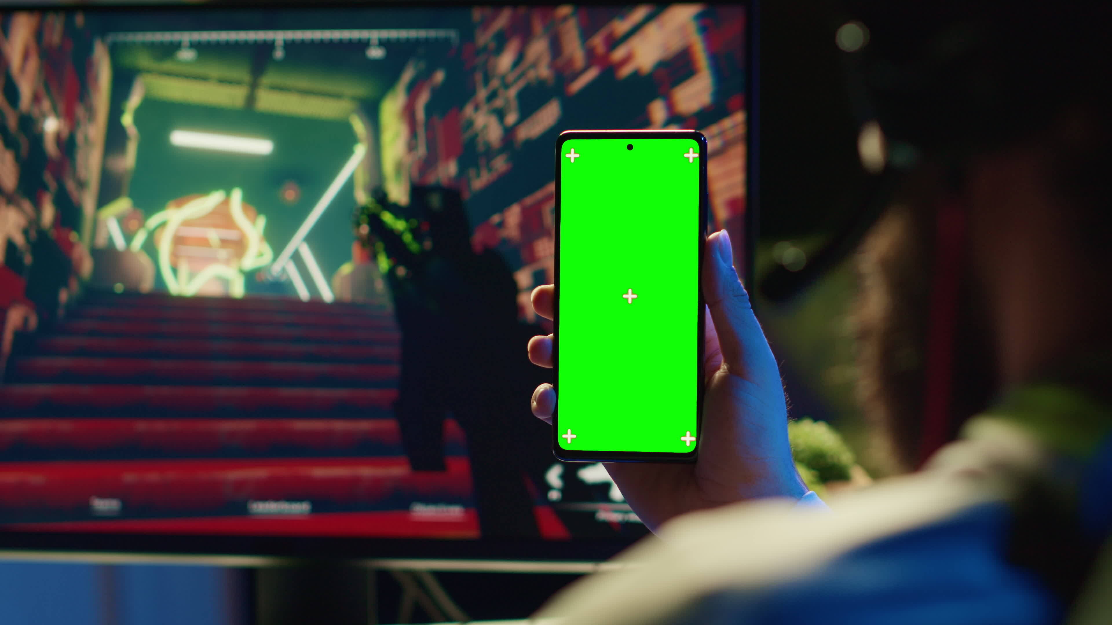 Green Screen Fire Game Stock Video Footage for Free Download