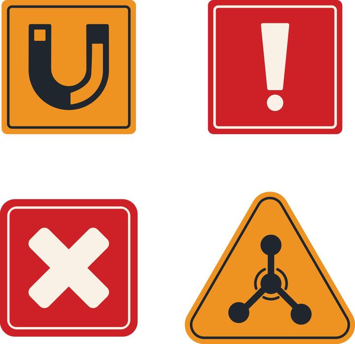 Magnet Warning Vector Art, Icons, and Graphics for Free Download