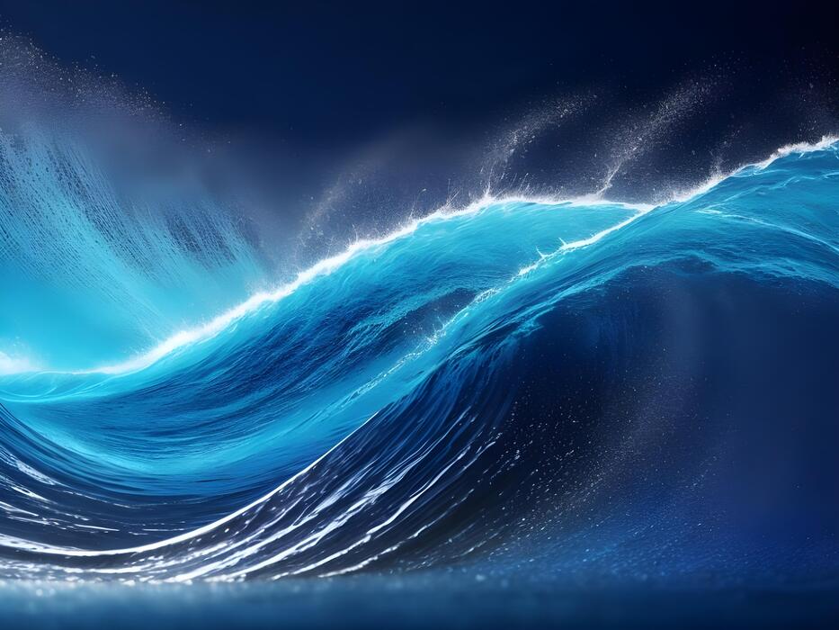 Blue Wave Wallpaper Stock Photos, Images and Backgrounds for Free Download
