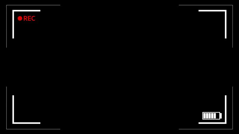 Square Frame Easy Simple To Use Footage Alpha Of Video Recording Camera