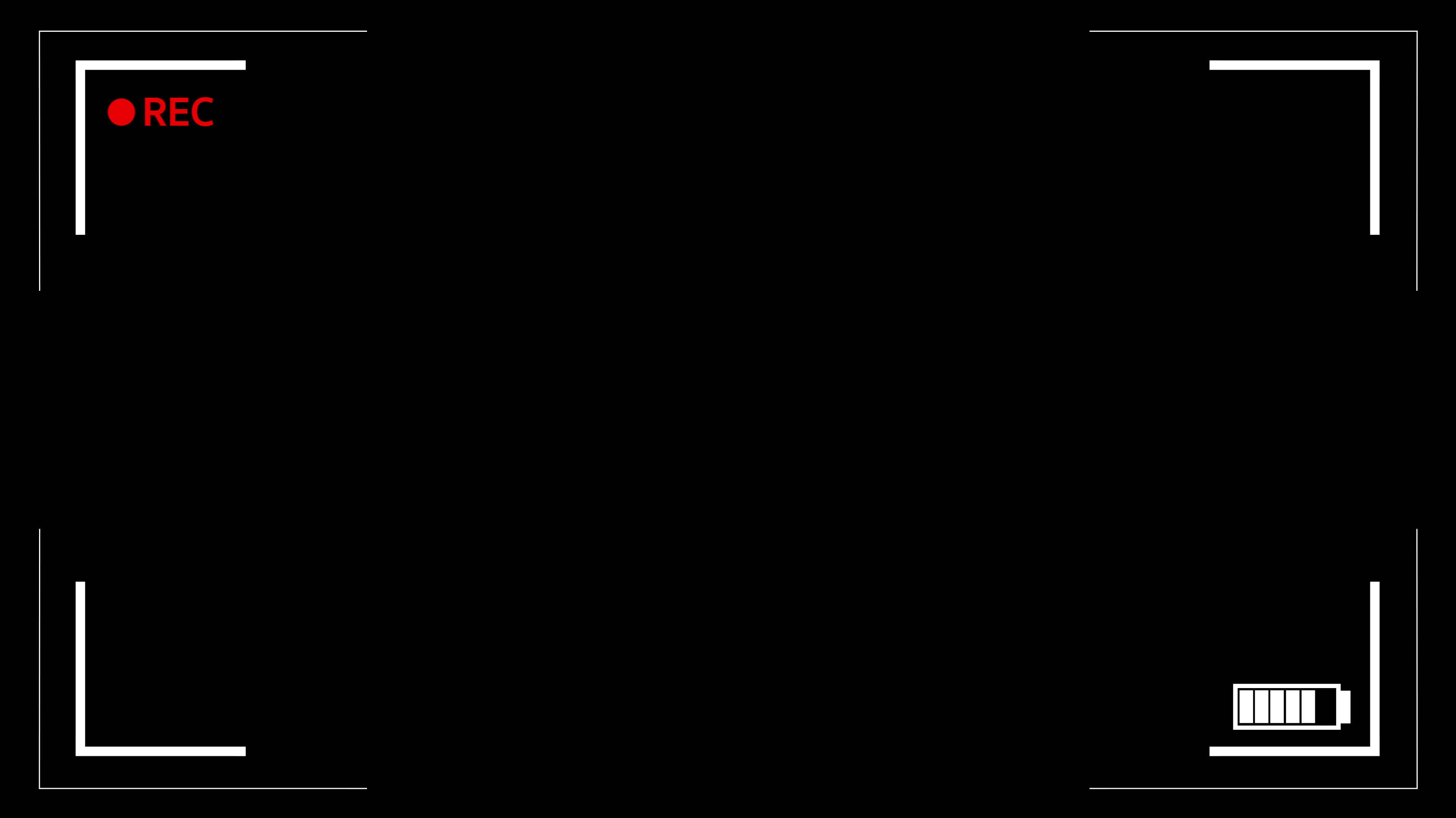 Square Frame Easy Simple To Use Footage Alpha Of Video Recording Camera