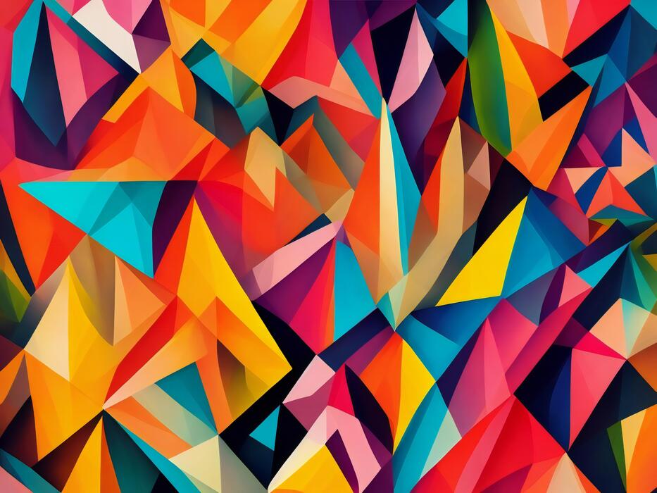 Colorful Triangle Pattern Stock Photos, Images and Backgrounds for Free ...