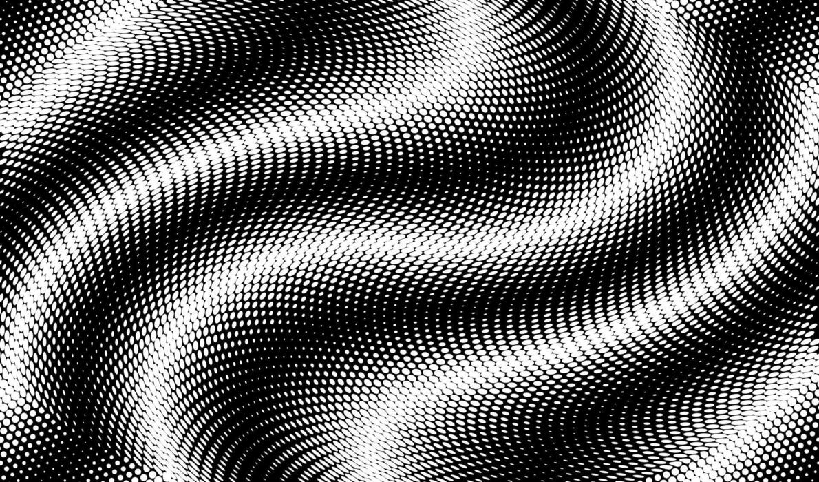 Halftone Wave Pattern Vector Art, Icons, and Graphics for Free Download