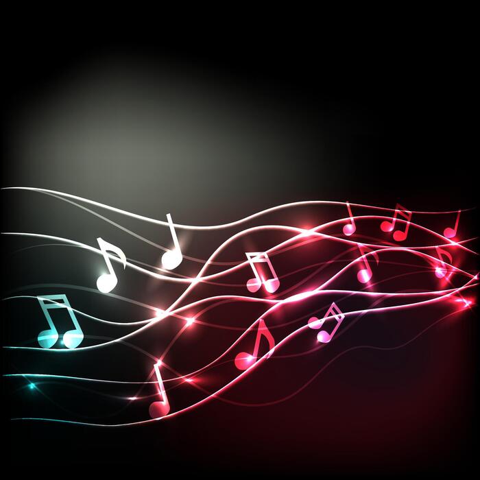 Music Notes Wave Vector Art, Icons, and Graphics for Free Download