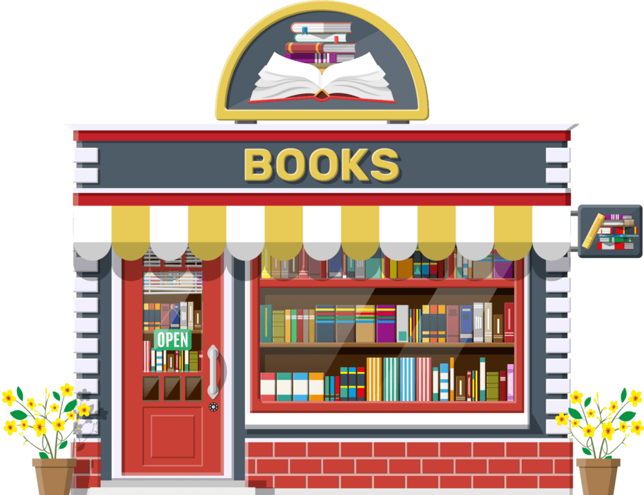Bookstore Logo PNGs for Free Download
