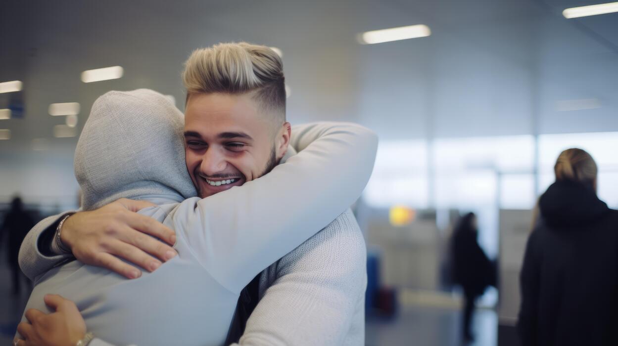 2 People Hugging Stock Photos, Images and Backgrounds for Free Download