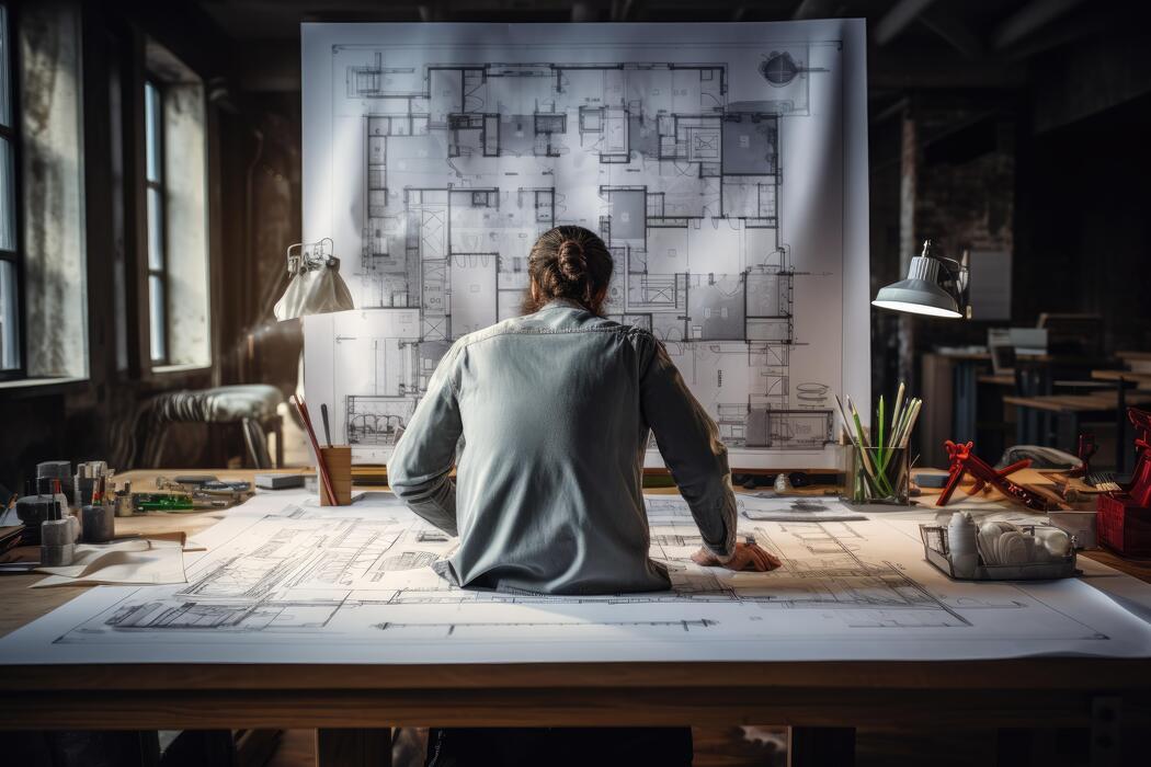 Architect Working Stock Photos, Images and Backgrounds for Free Download