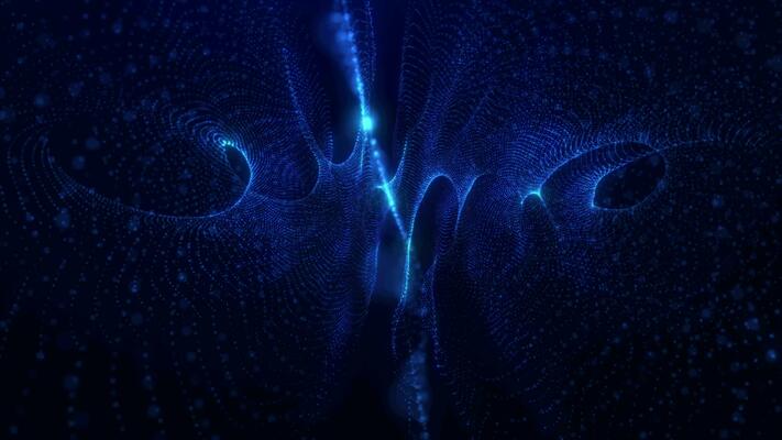 Blue Abstract Background Loop Stock Video Footage for Free Download