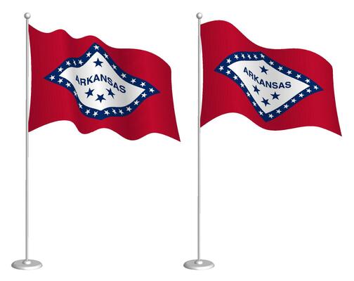 Arkansas State Flag Vector Art Icons And Graphics For Free Download