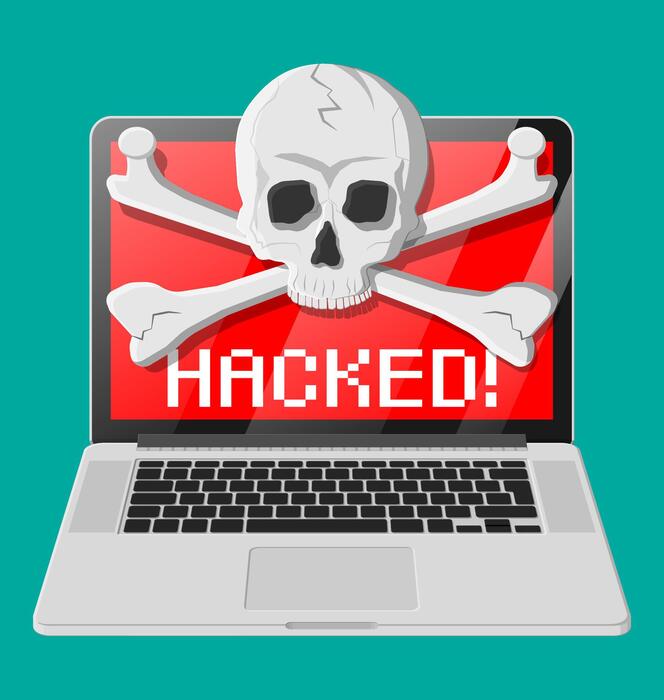 System Hacked Vector Art, Icons, and Graphics for Free Download