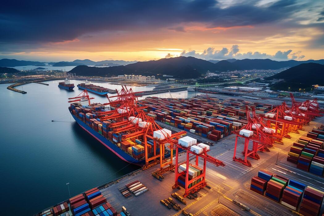 Container Loading Stock Photos, Images and Backgrounds for Free Download