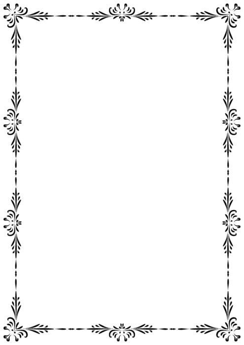 Simple Page Border Vector Art, Icons, and Graphics for Free Download