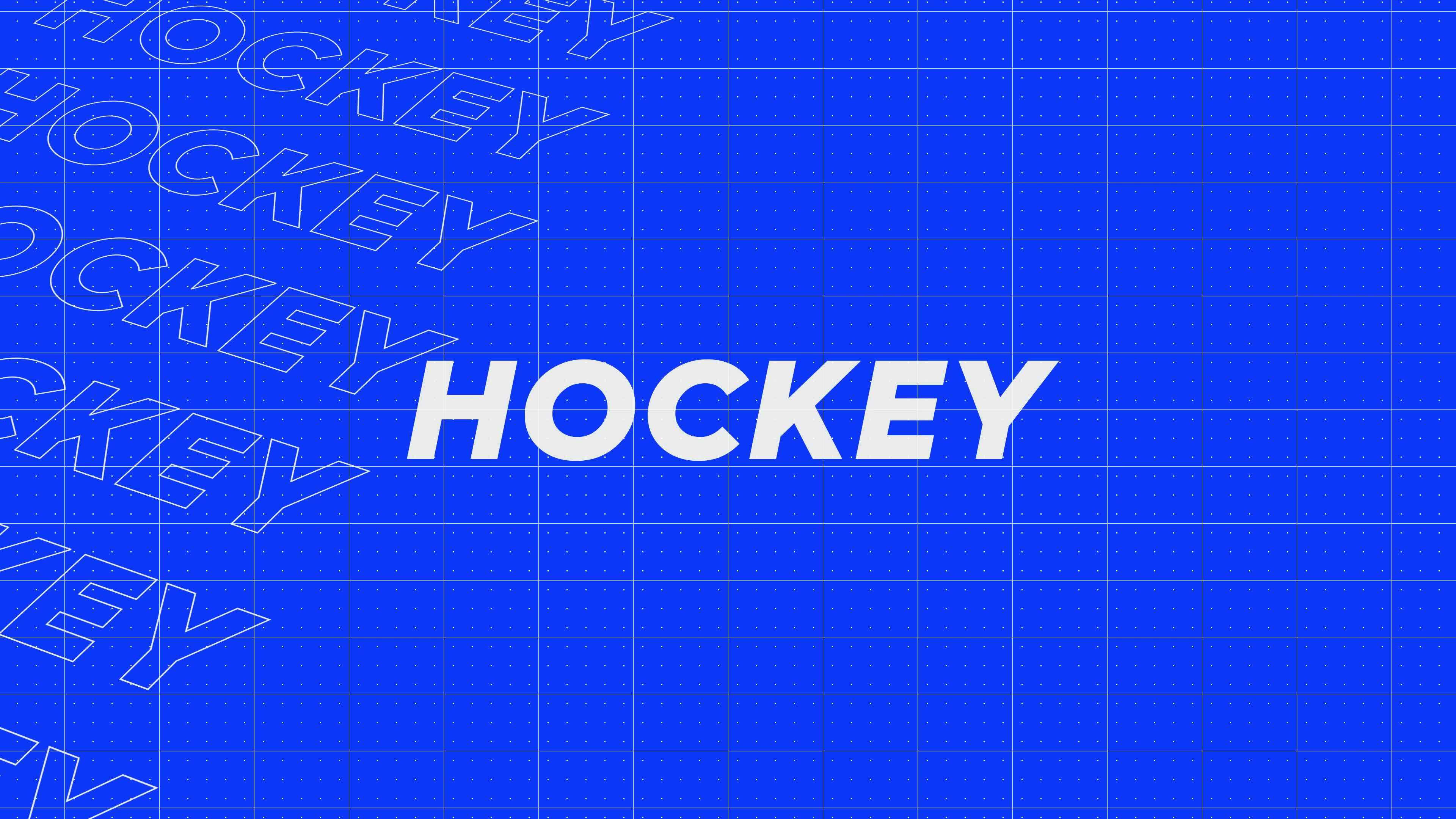Hockey Blue Rows Intro Stream Up Attractive Show Screen Seamless