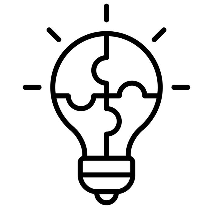 Light Bulb Puzzle Vector Art, Icons, and Graphics for Free Download