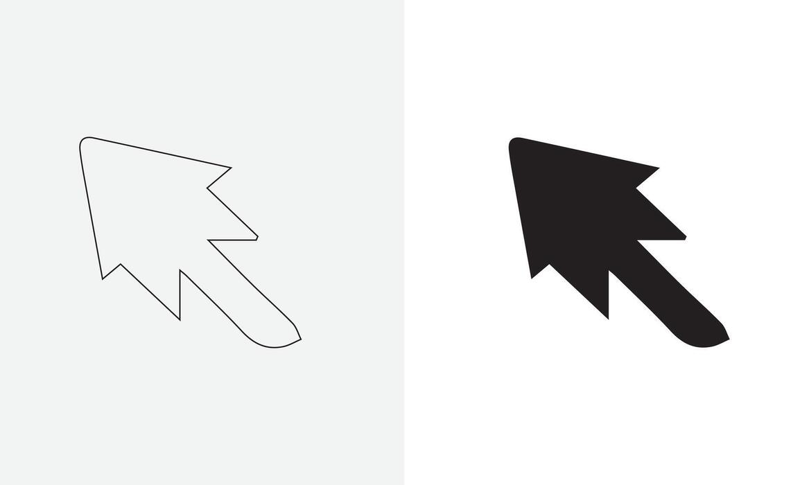 Cursor Arrow Symbol Vector Art, Icons, and Graphics for Free Download