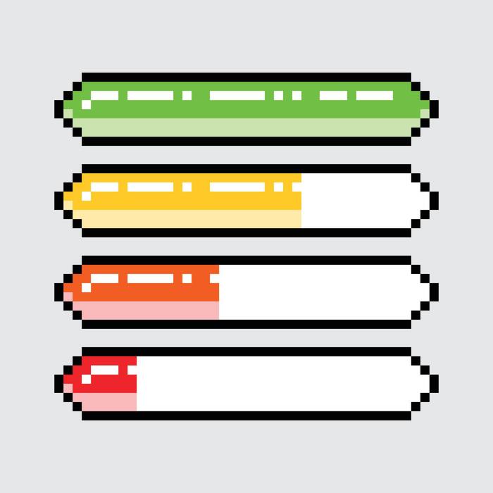 Pixel Button Vector Art, Icons, and Graphics for Free Download