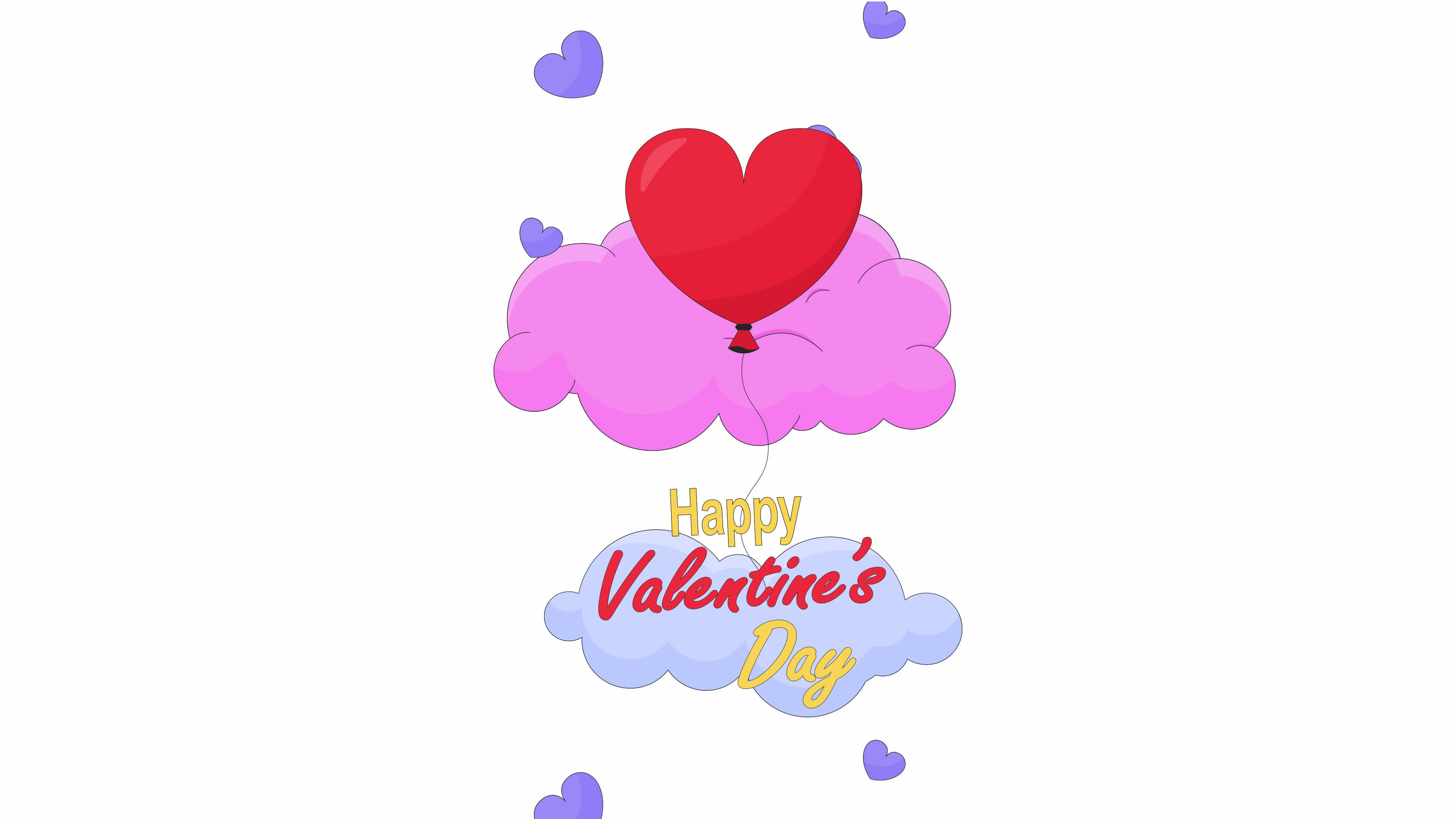 Valentines Day Cartoon Stock Video Footage for Free Download