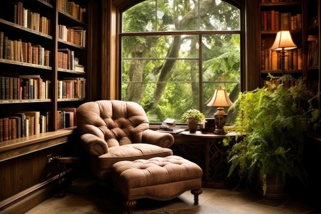 Cozy Library Stock Photos, Images and Backgrounds for Free Download