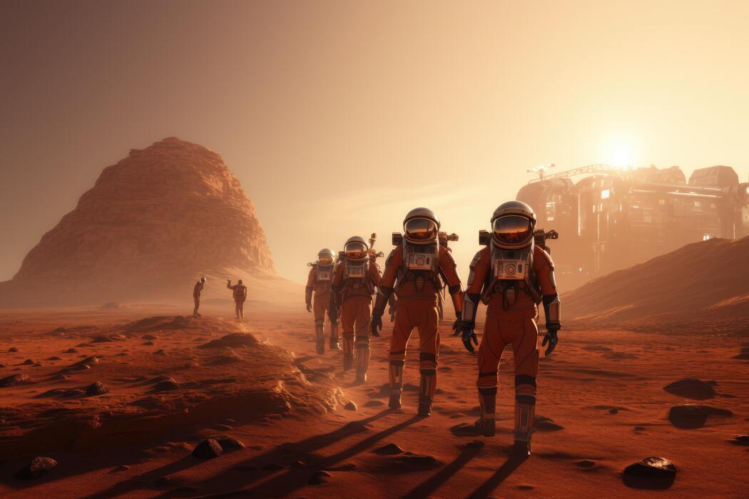 Mars Colonization Stock Photos, Images and Backgrounds for Free Download
