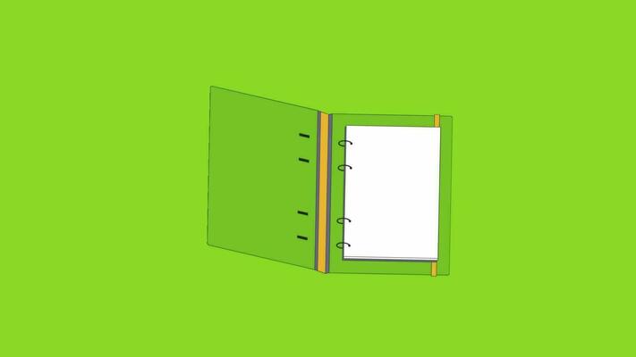 Flip Book Animation Stock Video Footage for Free Download