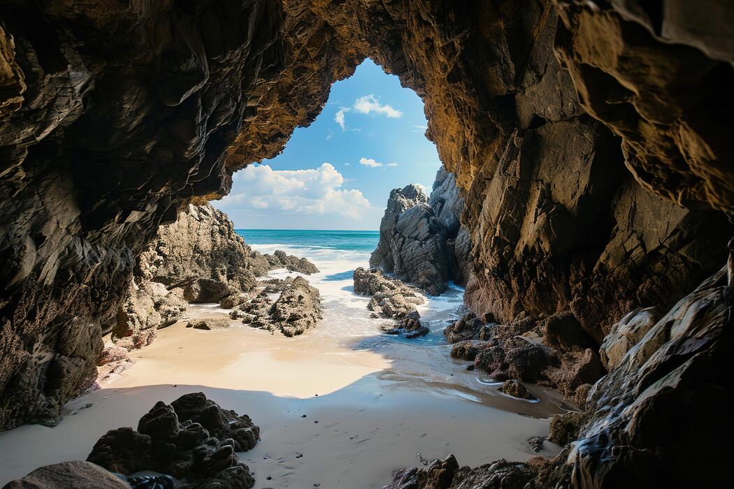 Beach Cave Stock Photos, Images and Backgrounds for Free Download