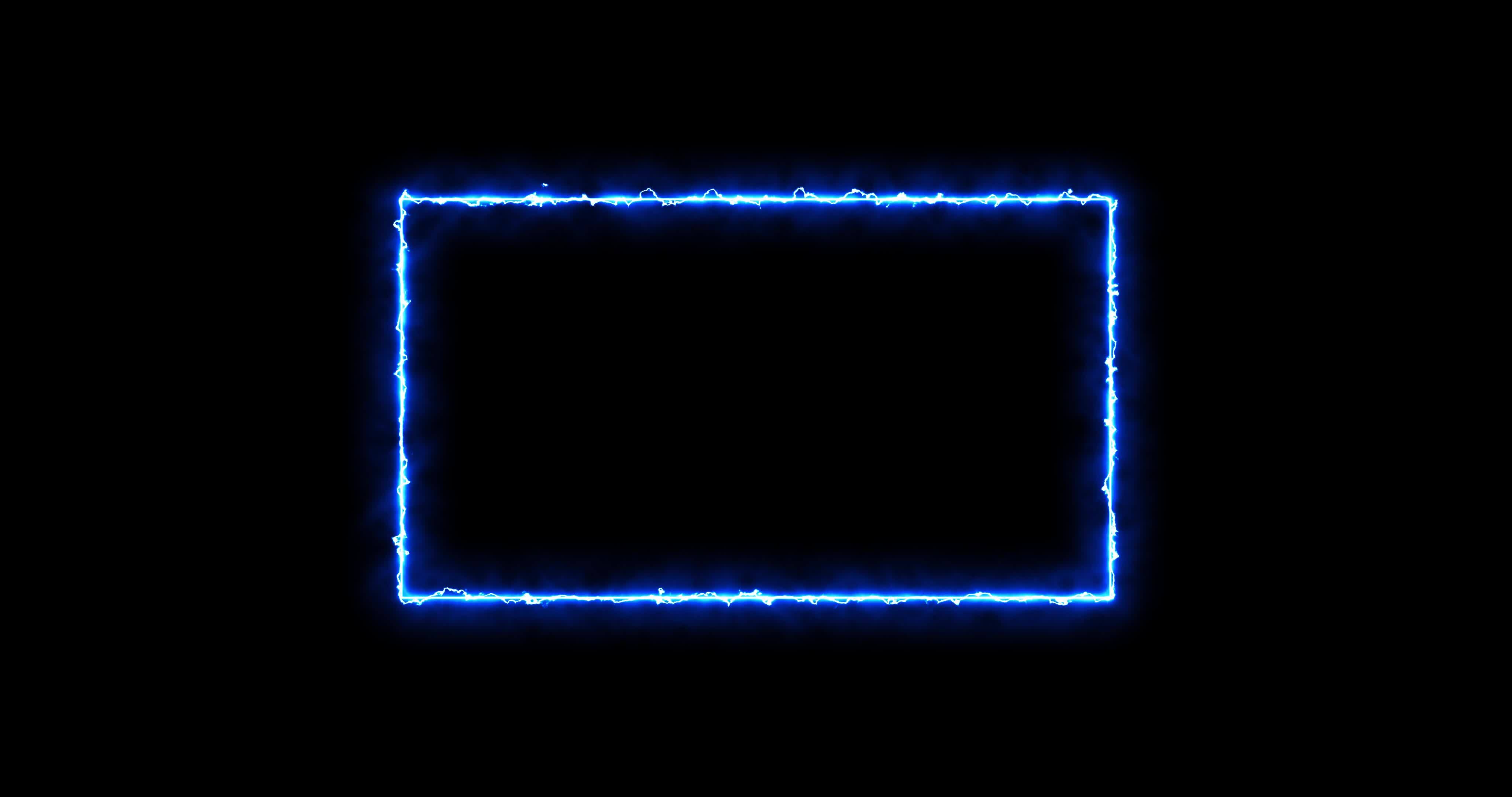 glowing neon square frame, neon frame for stream overlay 36060716 Stock Video at Vecteezy
