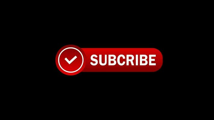Subscribe Button Gif Stock Video Footage for Free Download
