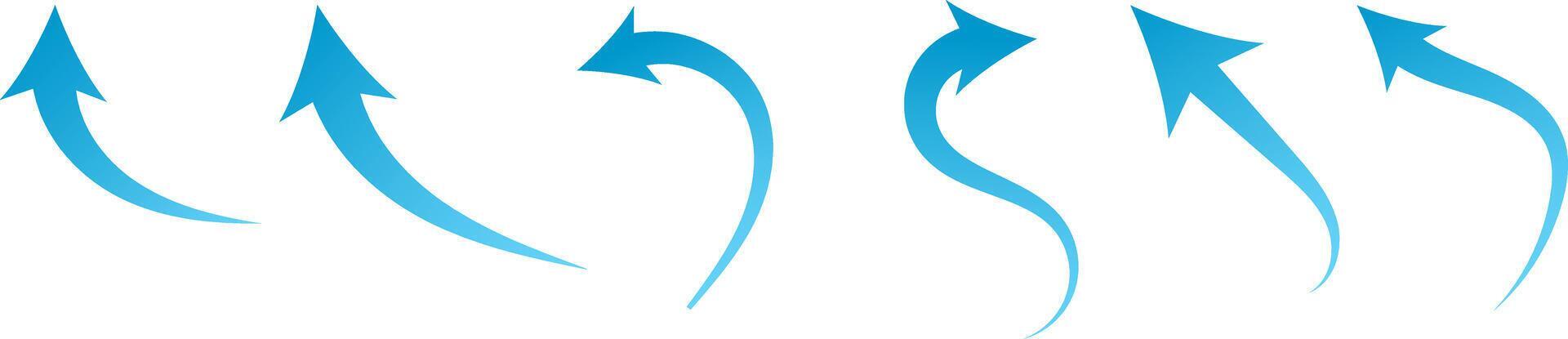 Curved Double Arrow Vector Art Icons And Graphics For Free Download