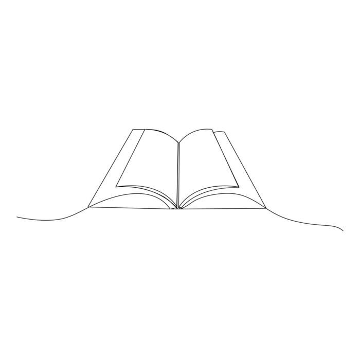 Open Book Outline Vector Art, Icons, and Graphics for Free Download