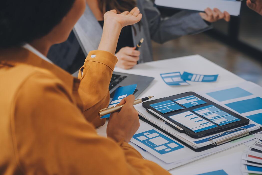 Mobile App Development Banner Stock Photos, Images and Backgrounds for ...