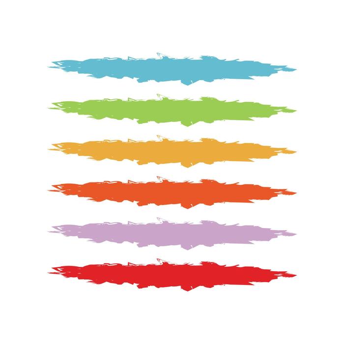 Colorful Brush Strokes Vector Art, Icons, and Graphics for Free Download